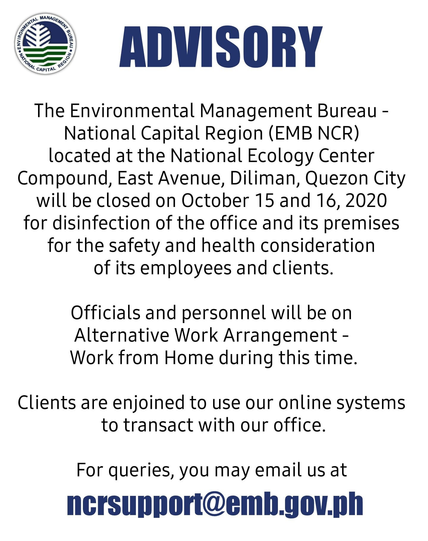 Environmental Management Bureau Logo