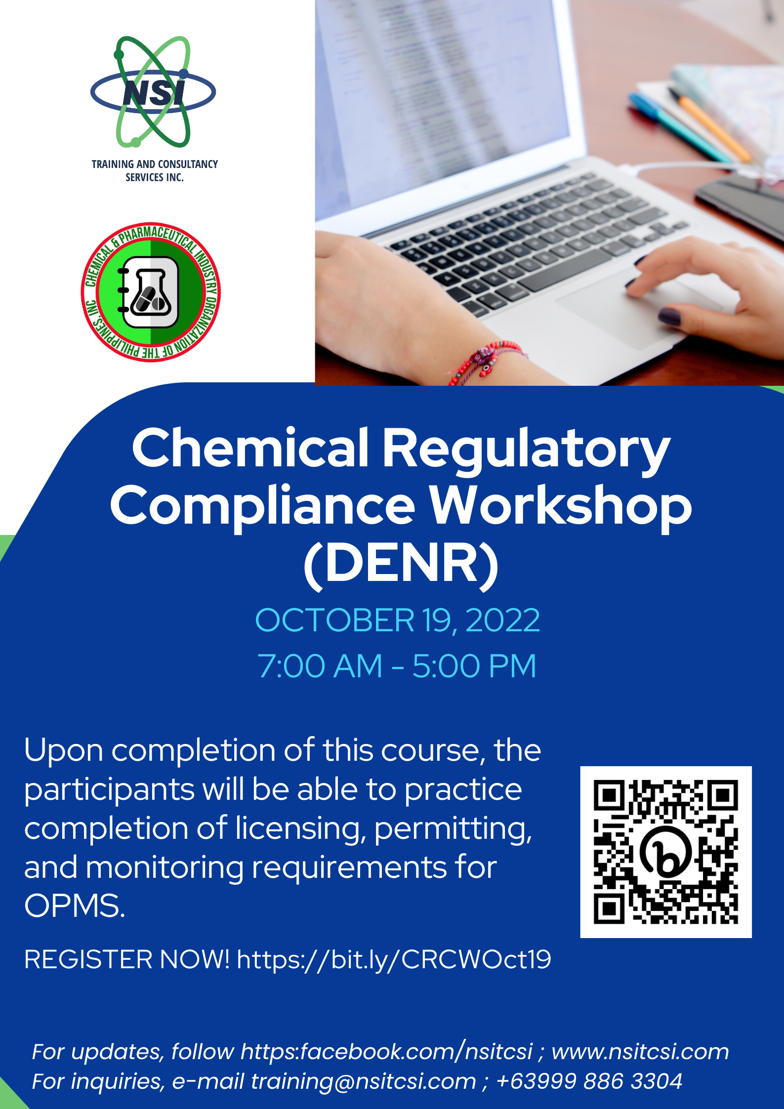 [WORKSHOP] Chemical Regulatory Compliance Workshop (DENR) – NSI ...