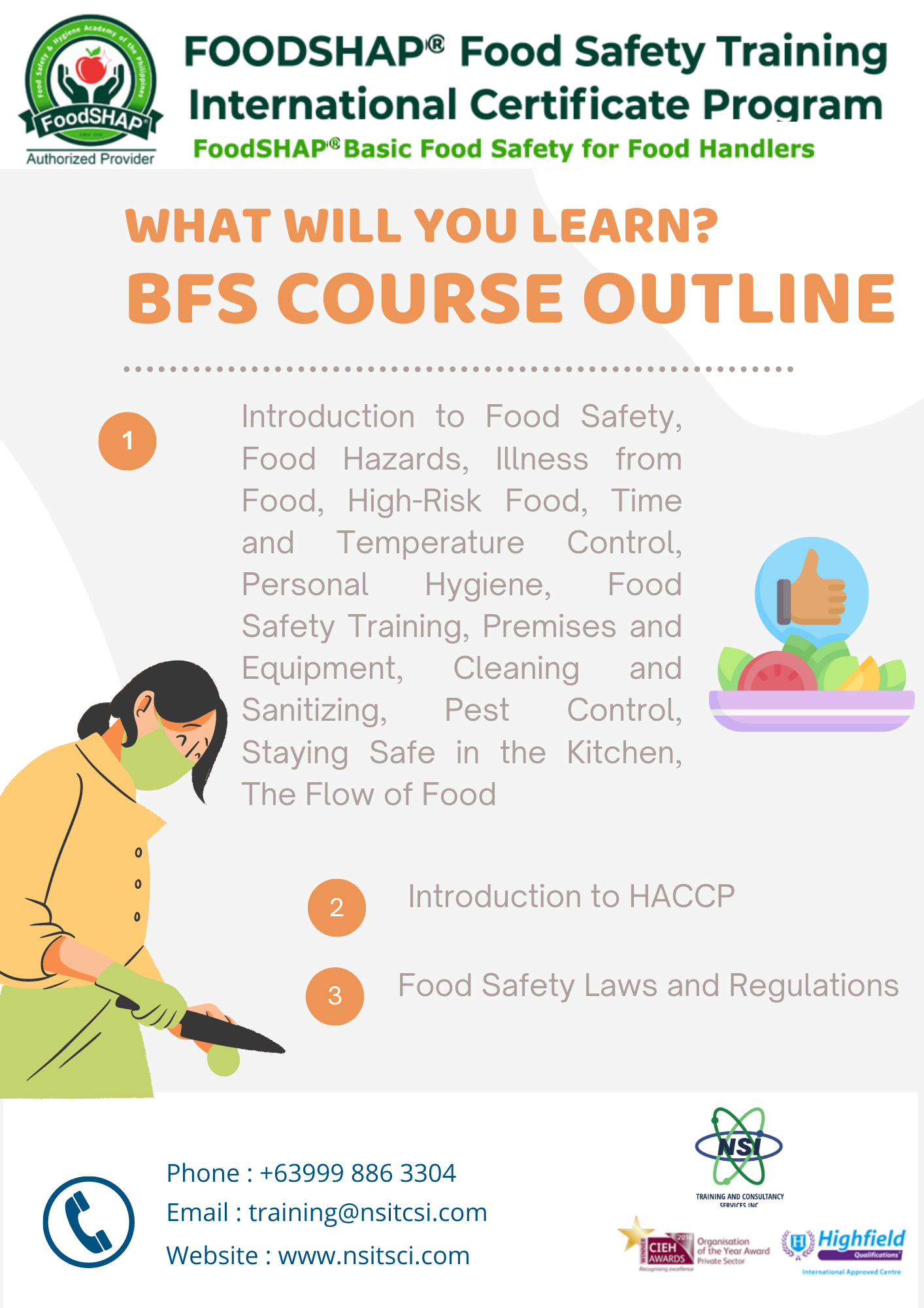 What is BASIC FOOD SAFETY for FOOD HANDLERS training all about? – NSI ...