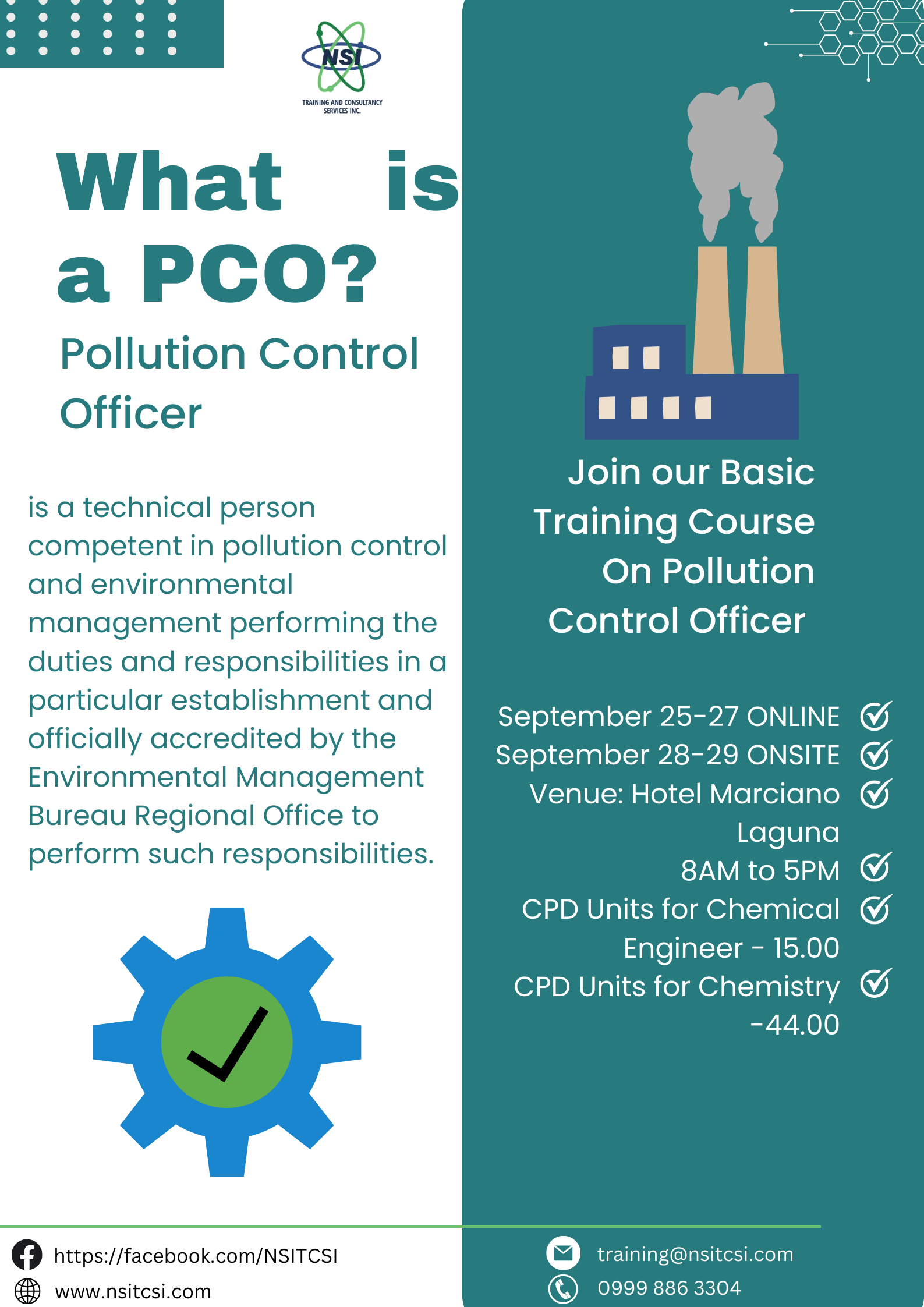 What is a PCO? [PCO Training on September 25-29, 2023] – NSI Training ...