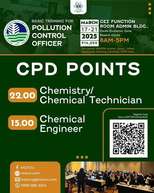 Chemistry & Chemical Engineering CPD Opportunities March 2025 – NSI ...